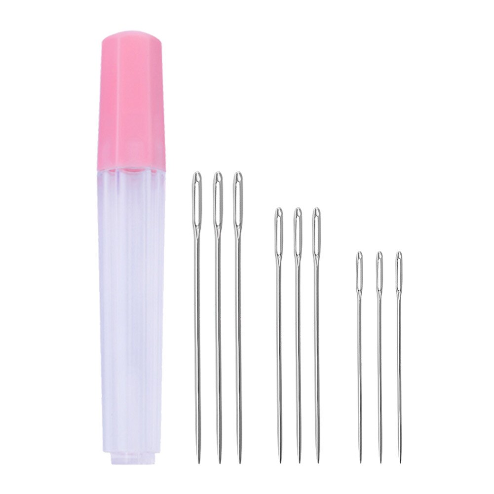 Big Eye Hand Sewing Needles Stainless Steel Embroi... – Vicedeal