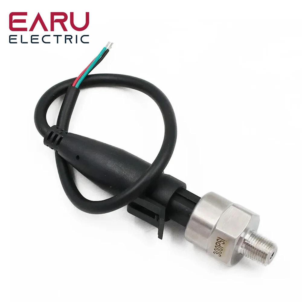 DC 5V 1/8NPT Pressure Transducer Transmitter Senso... – Grandado