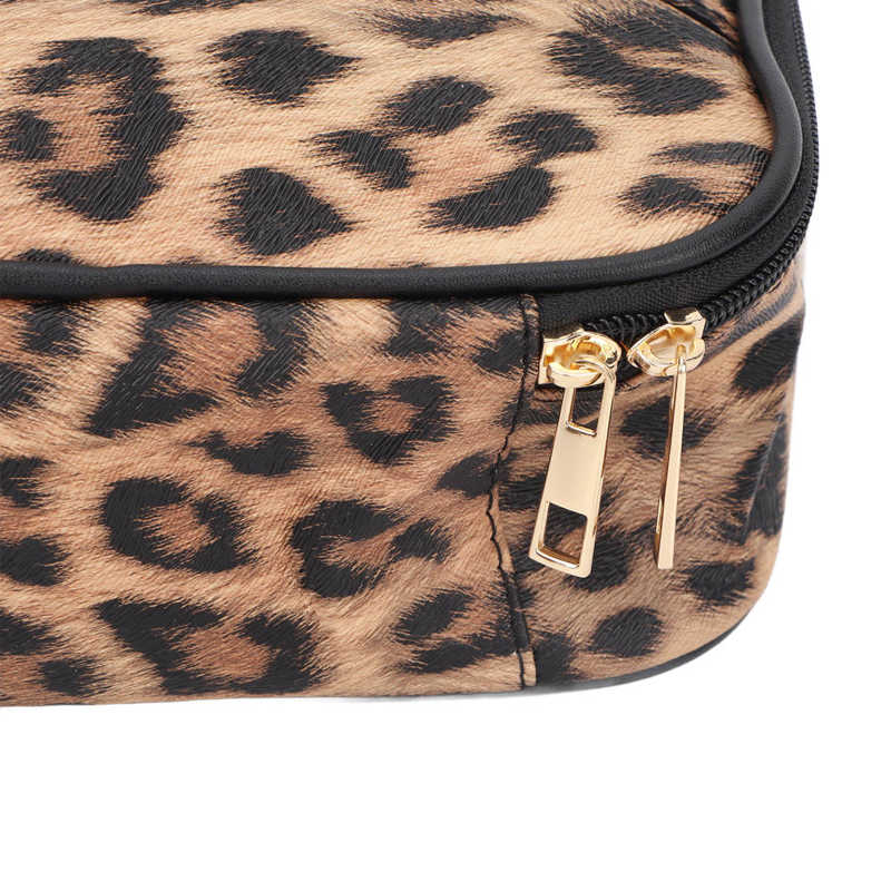 Travel Cosmetic Bag Leopard print Large capacity S... – Vicedeal