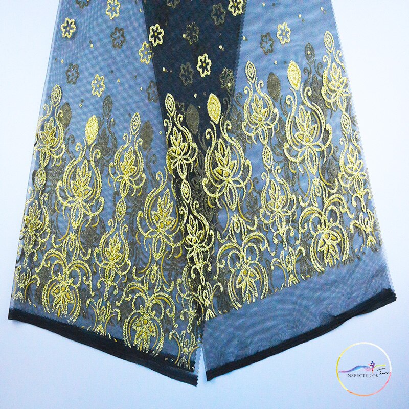 130X100Cm Diy Glitter Sequin Stof Tule Gaas Organz... – Grandado