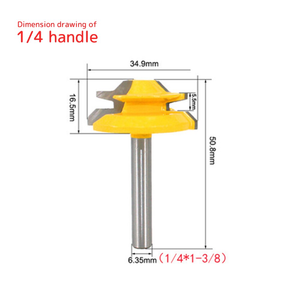 1Pc 45 Graden Lock Mijter Router 8Inch Schacht Hou... – Vicedeal