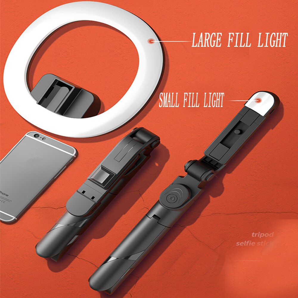 5 in 1 Selfie Ring Light Wireless Bluetooth Selfie... – Grandado 5 in 1 Selfie Ring Light Wireless Bluetooth Selfie... – Grandado