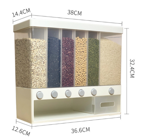 20KG Rotating Food Storage Box Multifunctional Wit... – Grandado