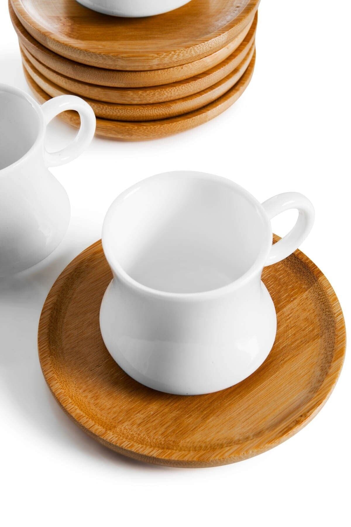 Mien Largi 6 Personality Bamboo Cup Pad – Grandado