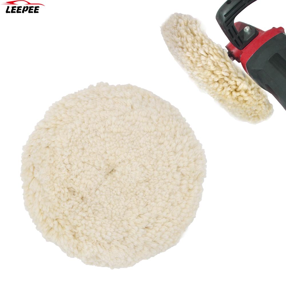 6 Inch Car Maintenance Wool Buffing Pad Car Detailing Buffer Polishing ...
