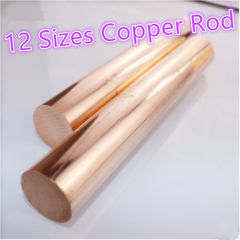 12 Sizes of Copper Rod Length 100mm Diameter 4/5/6... – Grandado
