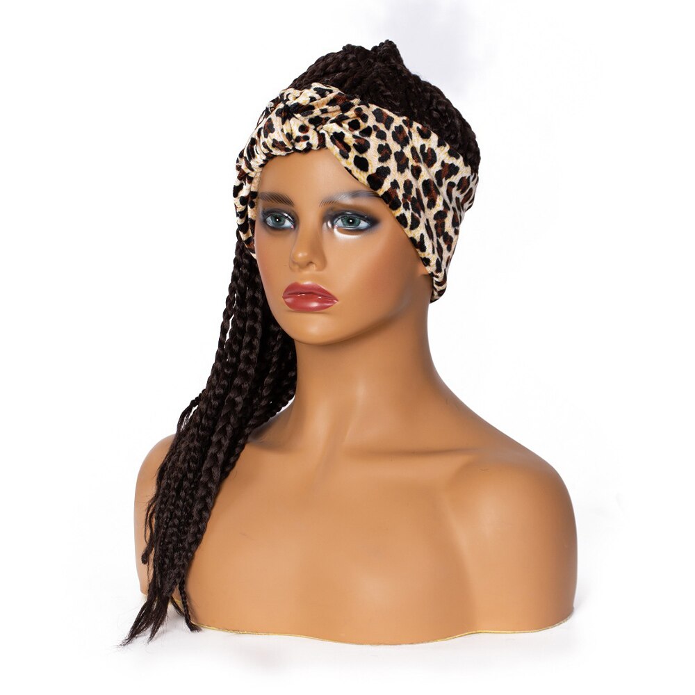 Braided Headband Wigs for African Women Box Braid ... – Grandado