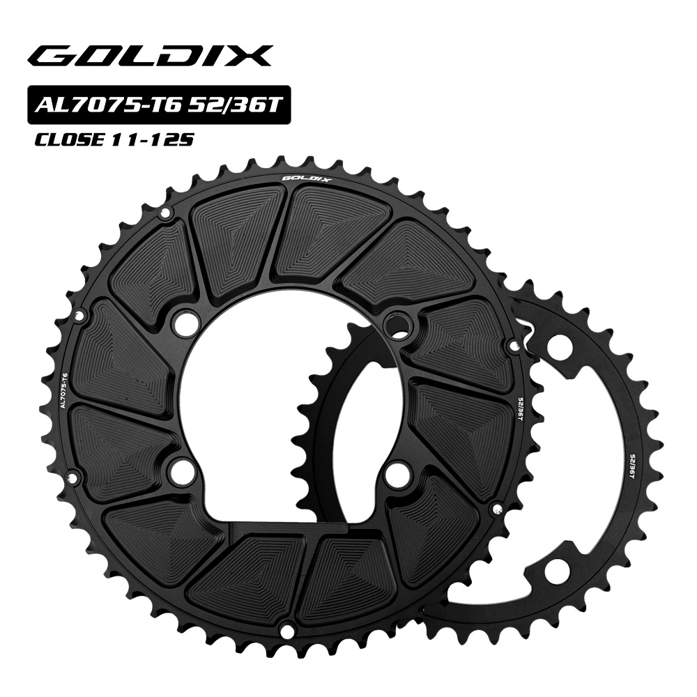 GOLDIX 110BCD 2X Double Chainring AERO Sprocket fo... – Grandado