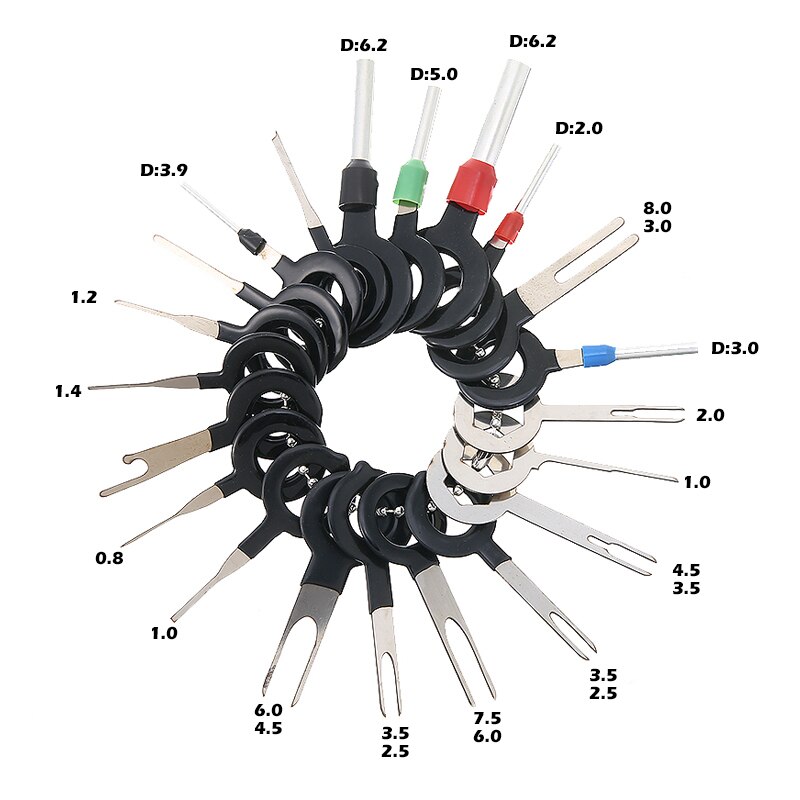 118Pcs Auto Terminal Removal Tool Kitelectrical Dr... – Grandado
