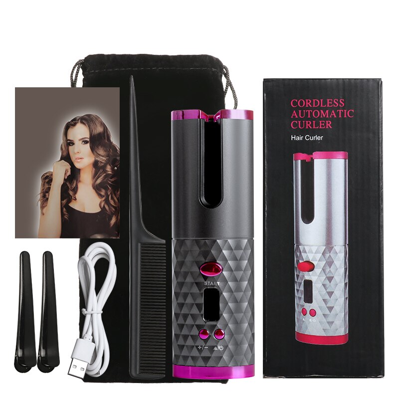 Automatic Curling Iron for Hair Curler Portable St... – Grandado