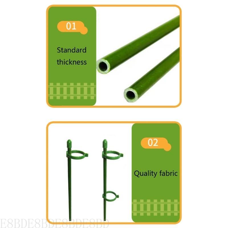 E8BD Small Plant Support Plant Stakes Adjustable G... – Grandado