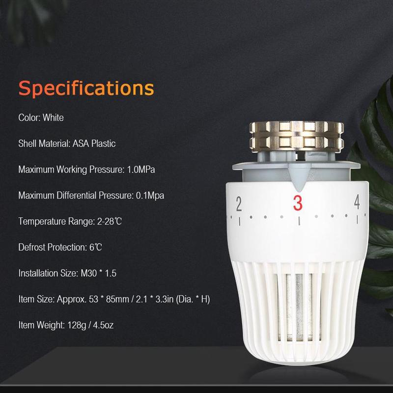 1Pcs Thermostatic Radiator Pneumatic Temperature R... – Grandado