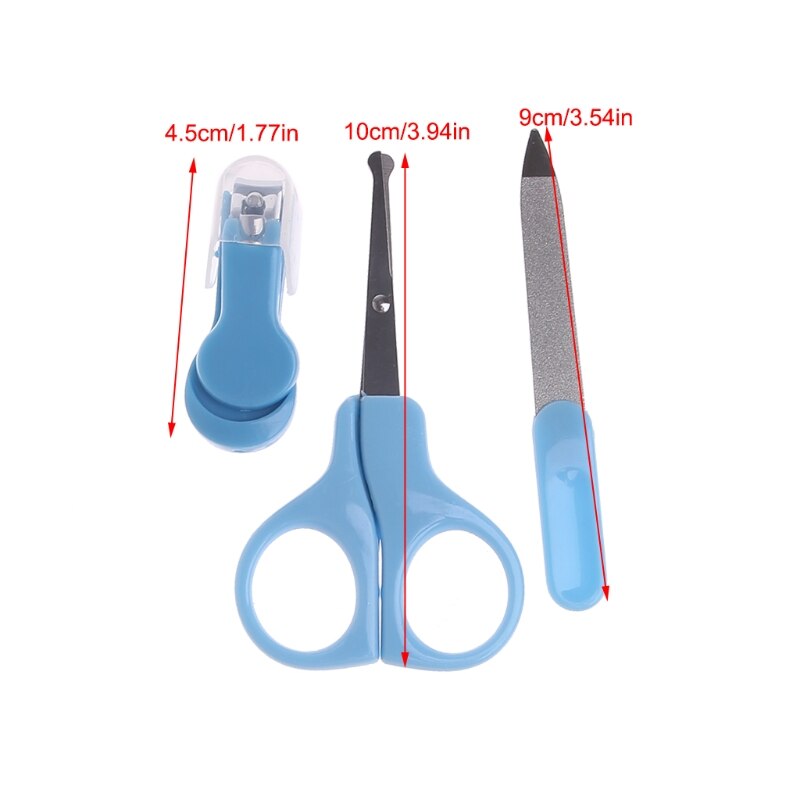 3Pcs/Set Baby Kids Pedicure Manicure Nail Hair Hea... – Grandado