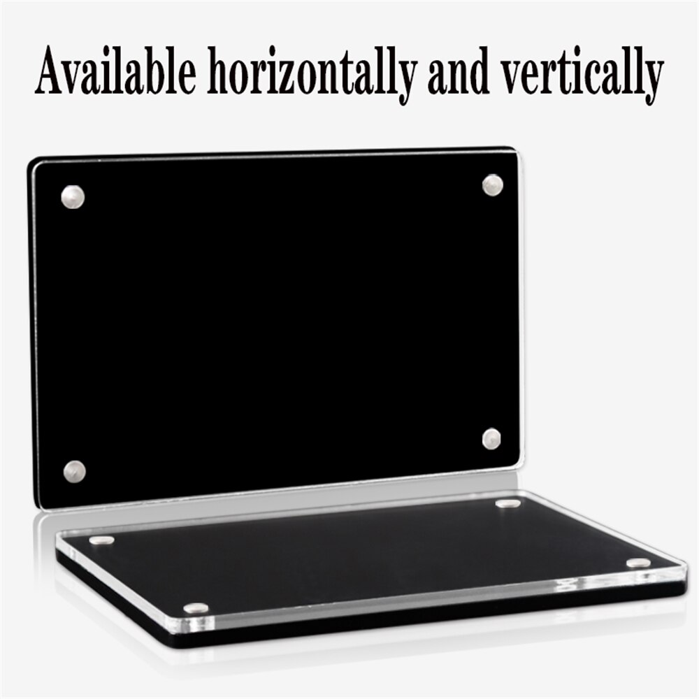 Acrylic Transparent Strong Magnetic Flat Sticker P... – Grandado