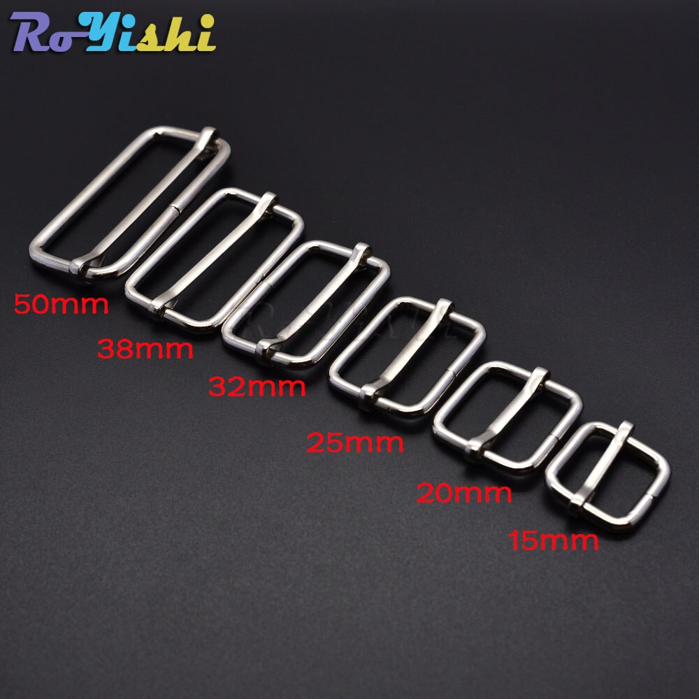 50pcs/pack Silver Metal Slides Tri-Glides Wire-For... – Grandado