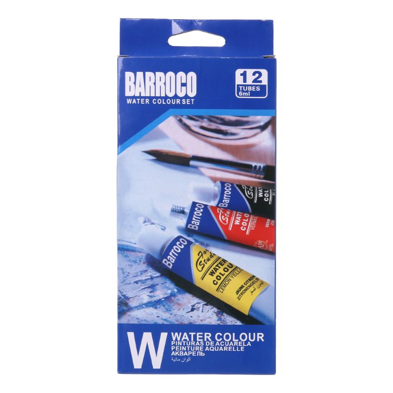 12 Colors Tubes 6ml Paint Tube Drawing Painting Wa... – Vicedeal