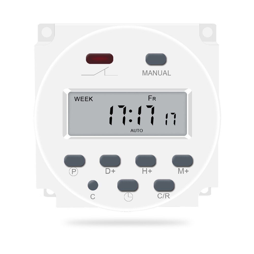 DC 12V 16A LCD Electronic Digital Power Programmab... – Vicedeal