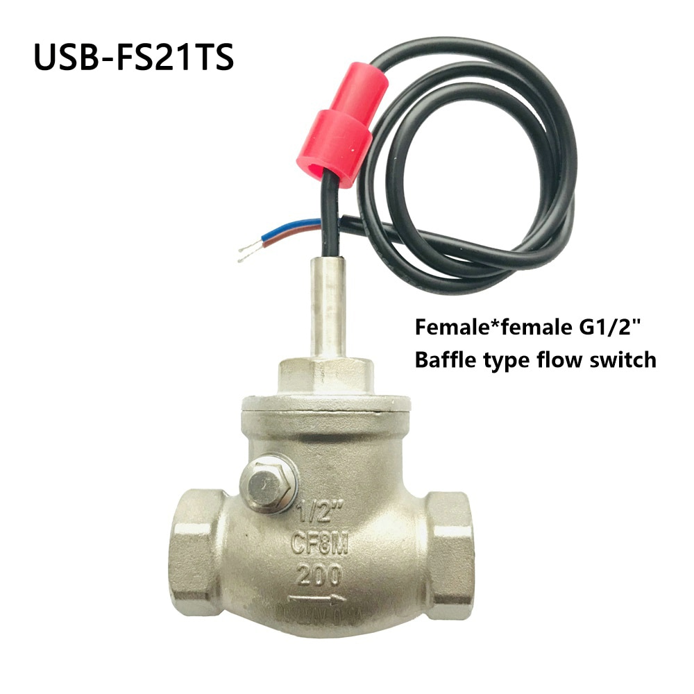 USB-FS21TS Baffle Type Flow Switch SUS304 BSPP G1/... – Vicedeal