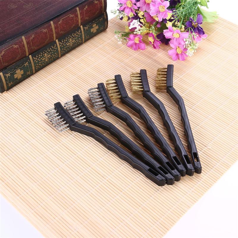 6pcs Durable Convenient Mini Wire Brush Set for Cl... – Grandado