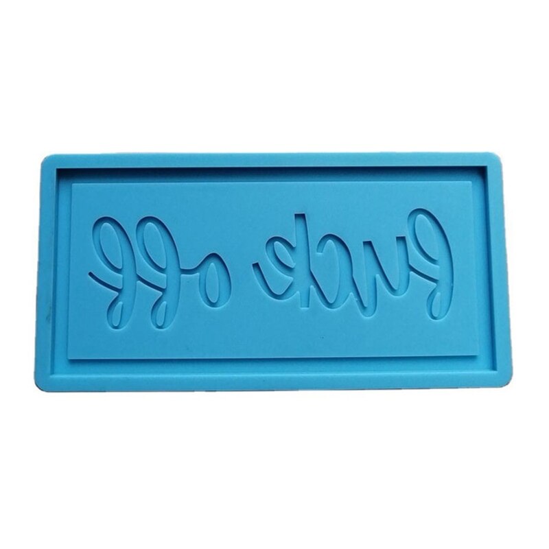 DIY Crafts Doorplate Door Signs Casting Silicone M... – Grandado