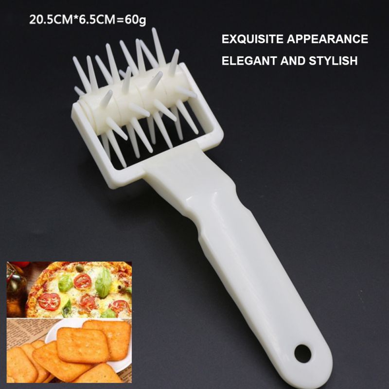 Plastic Pastry Pizza Cookies Dough Roller Needle W... – Vicedeal