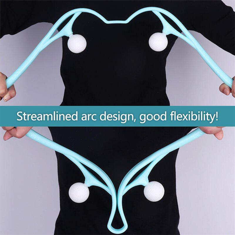 Dual Trigger Point Self-Massage U-Shape Hand Rolle... – Grandado