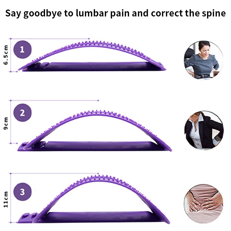 Fitness Back Stretch Equipment Massager Magic Stre... – Grandado