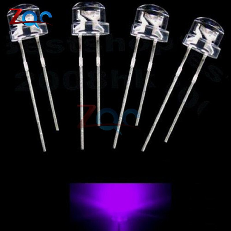 100Pcs 5mm Diode Straw Hat White Red Green Blue Ye... – Grandado