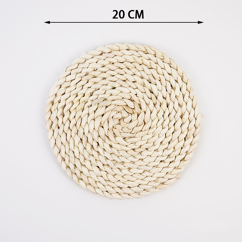 Hand-woven Corn Husk Mat Home Life Photo Backgroun... – Grandado