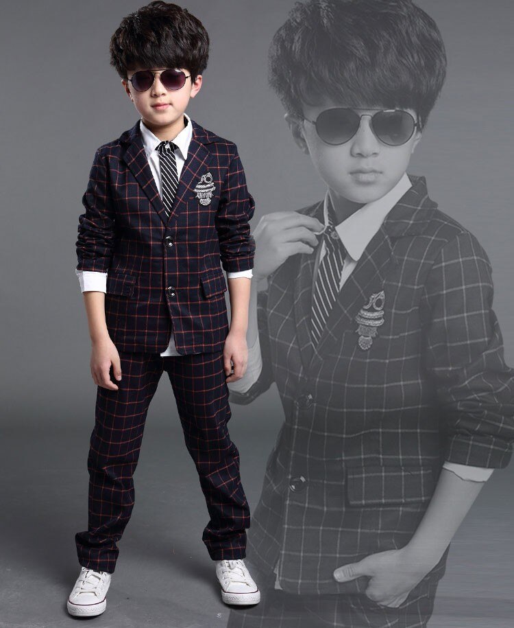 Boys Formal Suits for Weddings Brand England Style... – Vicedeal