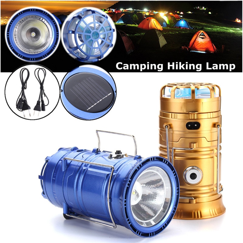 Kamp Lamp Led Camping Licht Solar Oplaadbare Zakla... – Grandado