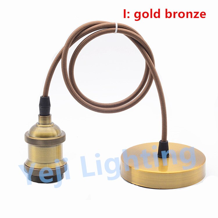 Vintage ceiling rose canopy with cable wire cord s... – Grandado