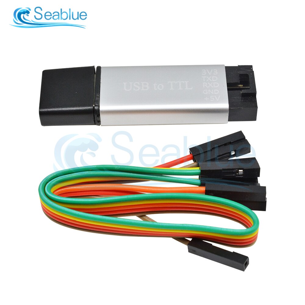 Aluminum Shell CP2102 USB 2.0 to TTL UART Module 6... – Grandado