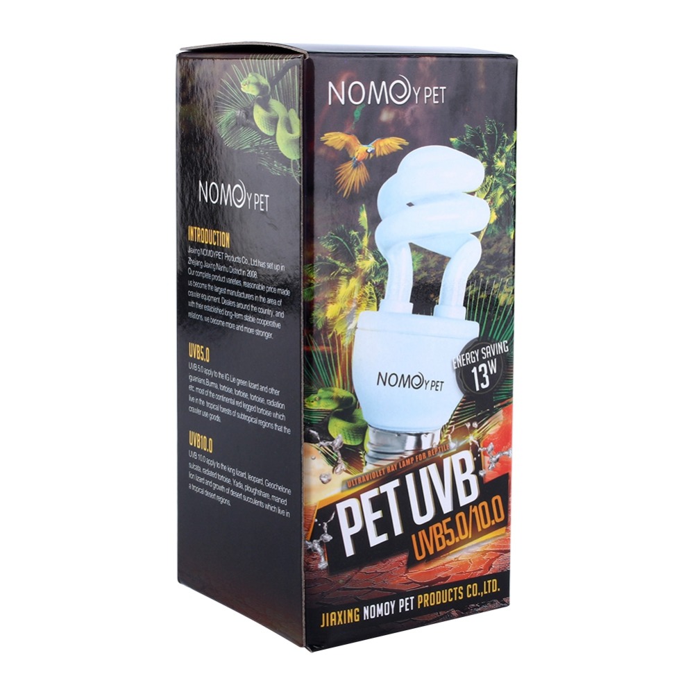 13W UVB 5.0 E27 Base Mini Reptile Daylight Lamp Th... – Vicedeal