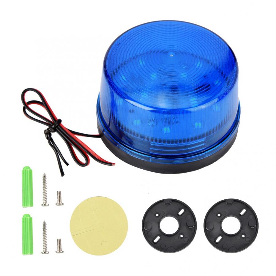 Traffic Light 12V Blue LED Strobe Beacon Emergency... – Grandado