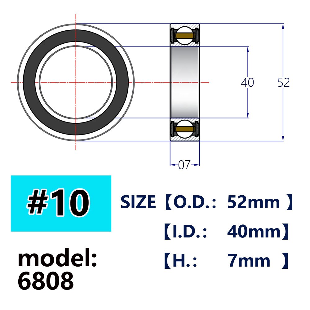 Ceramic Bearing for Road Bike Mountain Bottom Brac... – Grandado