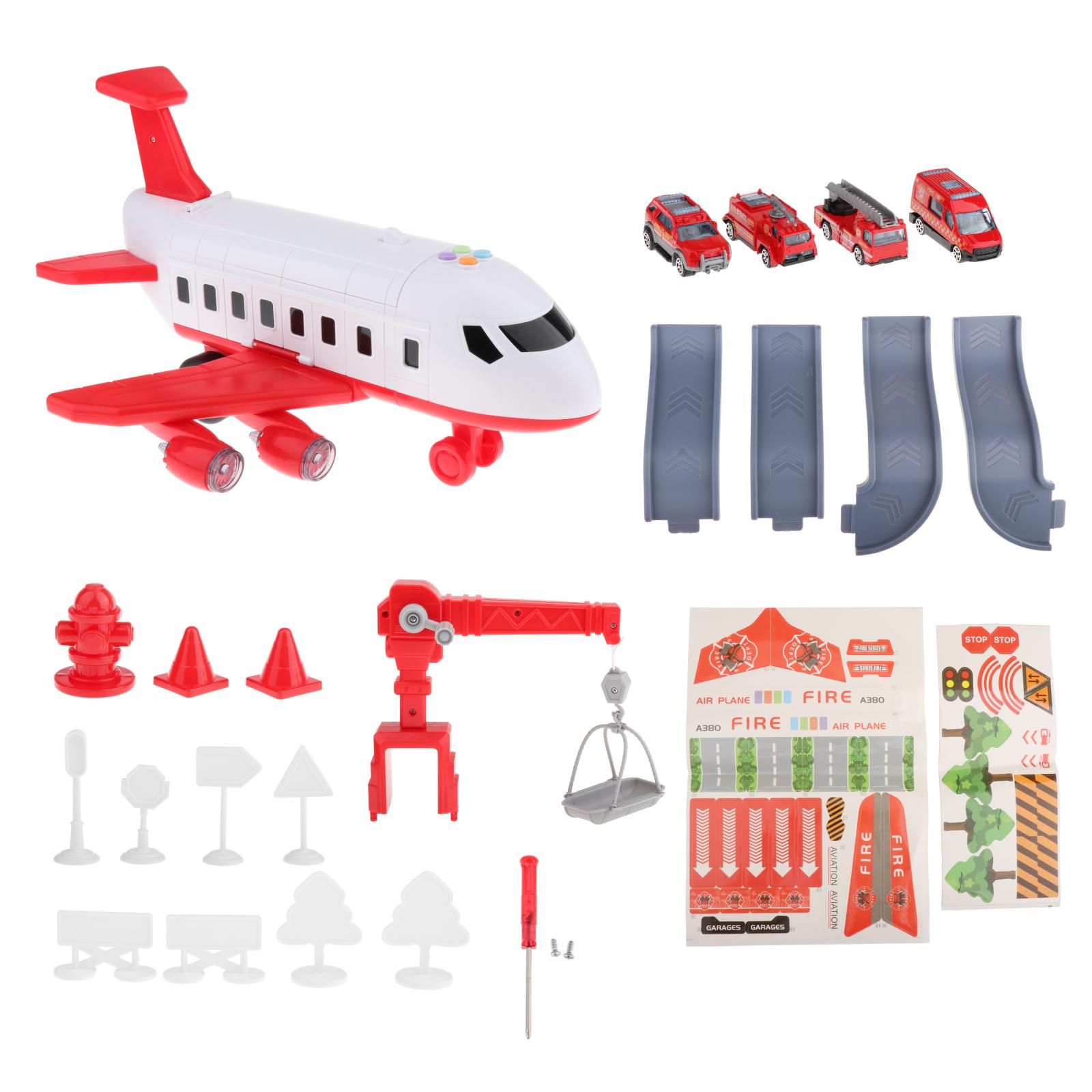 Kids Toys Set Airplane Vehicles Toy Vehicle Plane ... – Vicedeal