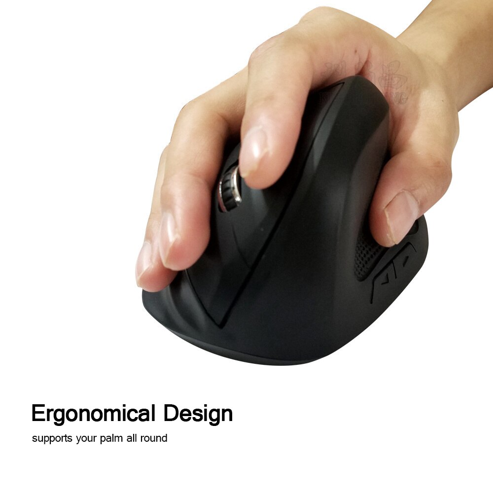 6D Left Hand Vertical Mouse1600 DPI 2.4GHz USB Wir... – Grandado