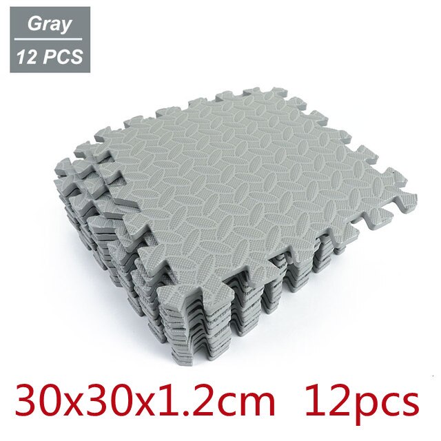 12PCS 30*30cm Thicken Floor Mat Barefoot Comfort G... – Grandado