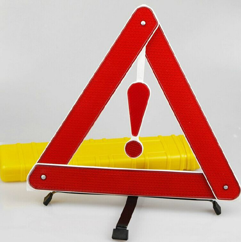 Vehemo Auto Car Red Breakdown Warning Triangle Eme... – Grandado