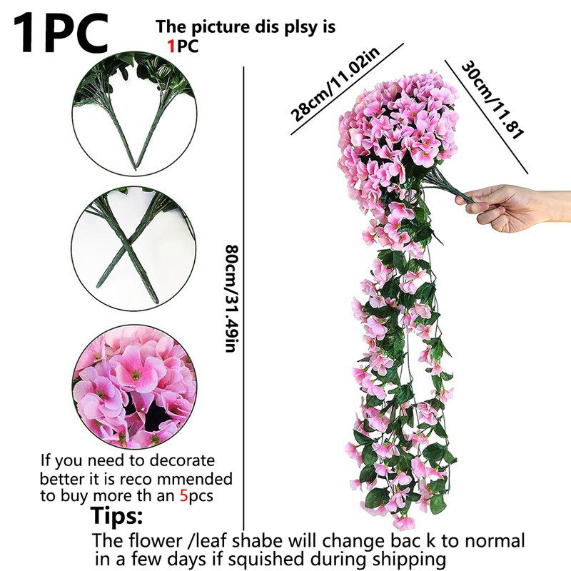 Artificial Flowers Long Vine Roses Home Decoration... – Grandado