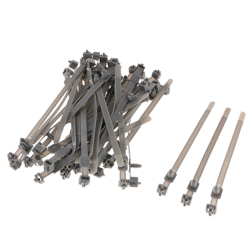 48 Pieces Car Boat Trailer Zip Tie Wrap Push Rivet... – Grandado