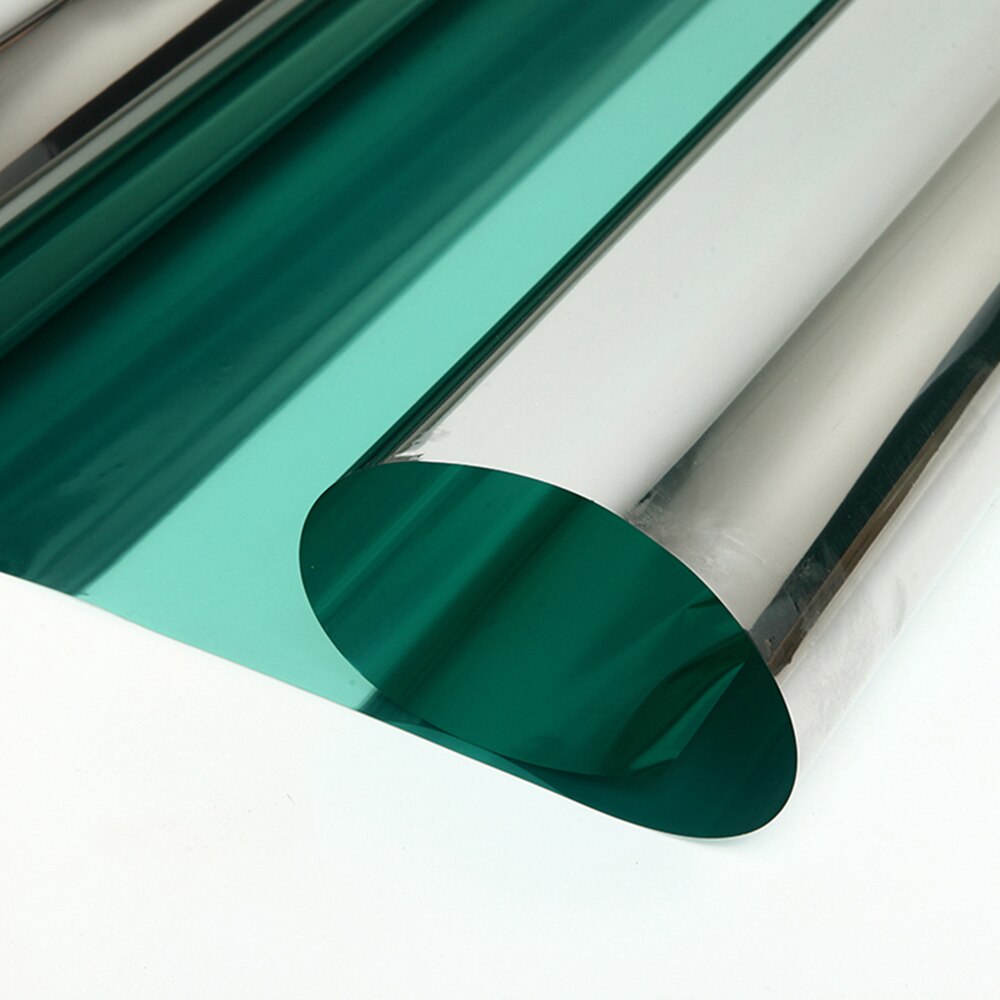 Sunice 0.5x3m Silver&green reflective window Film ... – Grandado