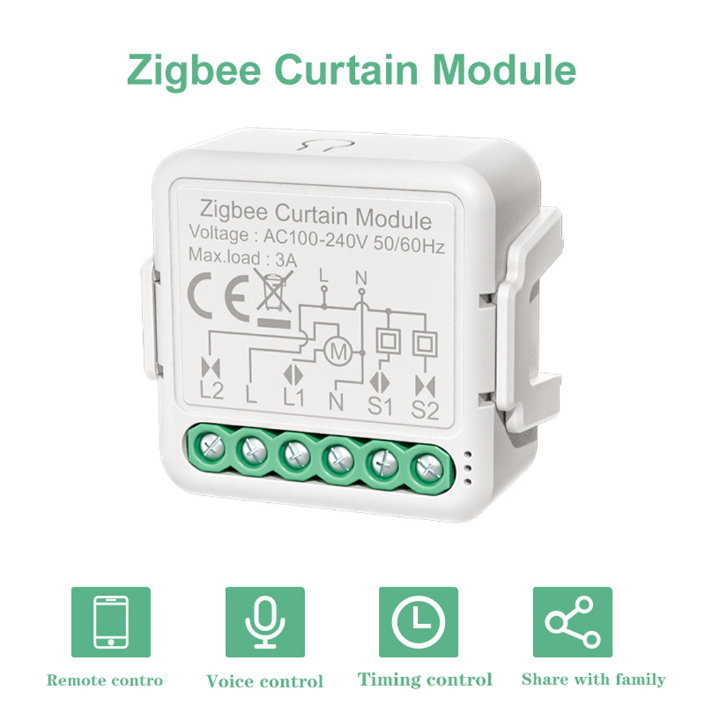 Tuya Zigbee Intelligent Curtain Switch Module Thre Grandado