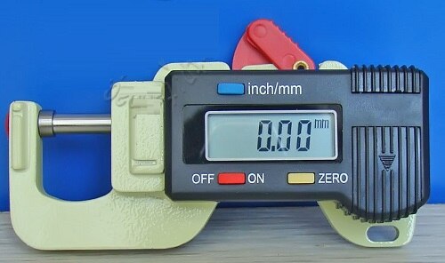 0-25.4MM digital displaying paper thickness gauge ... – Grandado