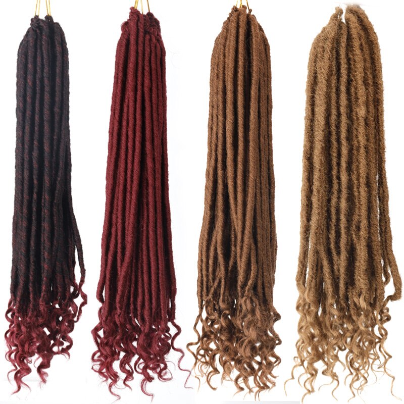 LISI GIRL Faux Locs Crochet Braids 20 inch Soft Na... – Grandado