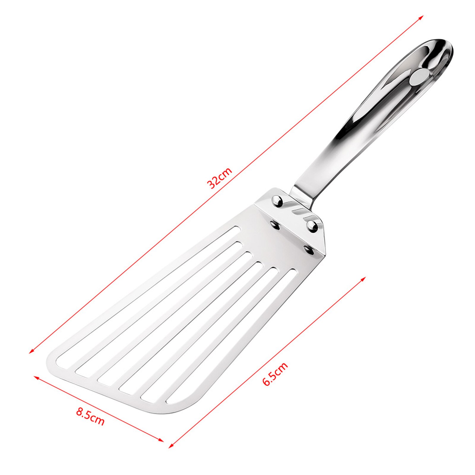Fish Spatula Stainless Steel Slotted Turner & Fish... – Grandado