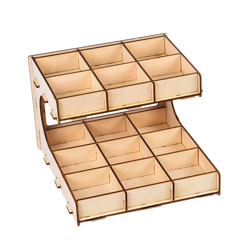 DIY Multifunctional Wooden Model Organizer Tools S... – Grandado