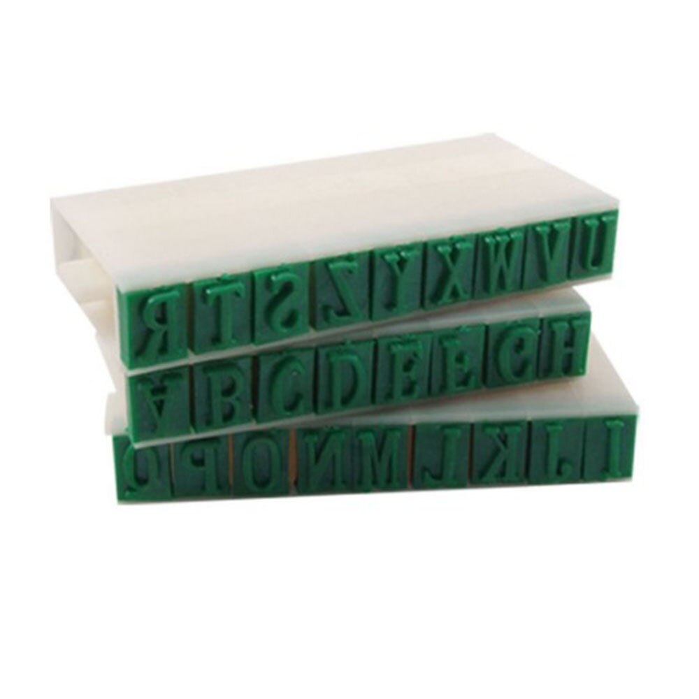 Letters Detachable 26 English Alphabet Stamp Set – Vicedeal