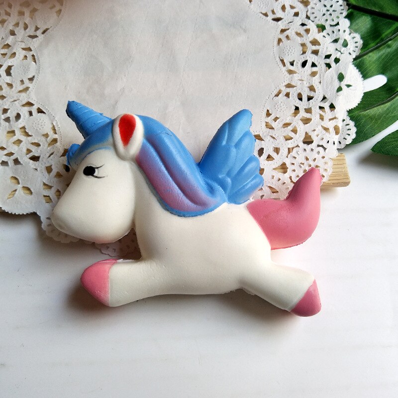 Colorful Unicorn Squishy Doll Slow Rising Stress R... – Grandado